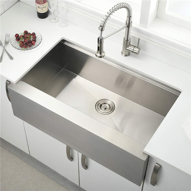 33 Inch handmade Workstations Sink Farmhouse Sink Single Bowl upc from ...